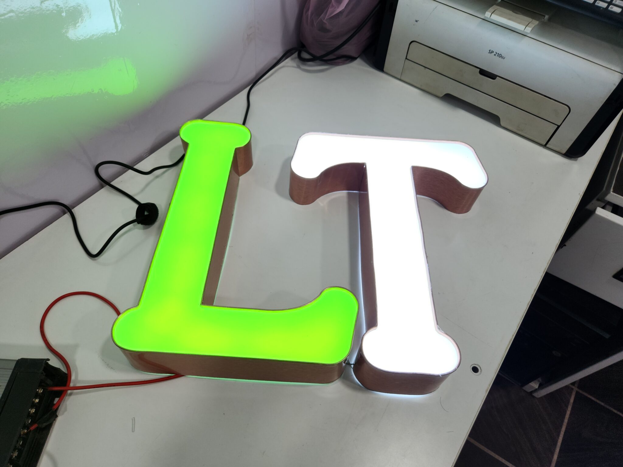 Aluminium Letters Sign Board - Hadid Signs